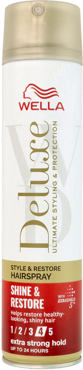 WELLA DELUXE, , lakier do włosów, Shine&Restore, 250 ml | Drogeria ...