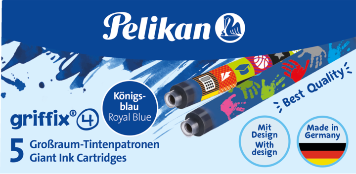PELIKAN, naboje atramentowe do pióra, 5 szt. | Drogeria Rossmann.pl