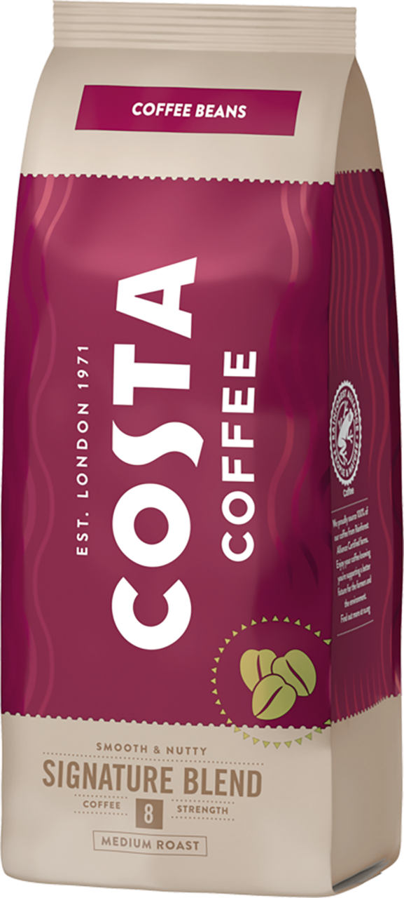 COSTA COFFEE, Signature Blend , kawa ziarnista, Medium Roast, 500 g ...
