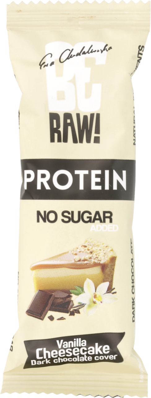 BERAW! EWA CHODAKOWSKA, Protein , baton o smaku sernika waniliowego oblany czekoladą, 40 g ...