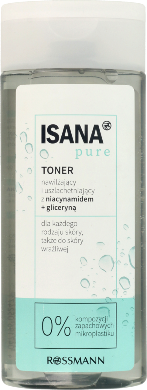 ISANA, Pure , toner do twarzy, nawilżajacy, 200 ml | Drogeria Rossmann.pl