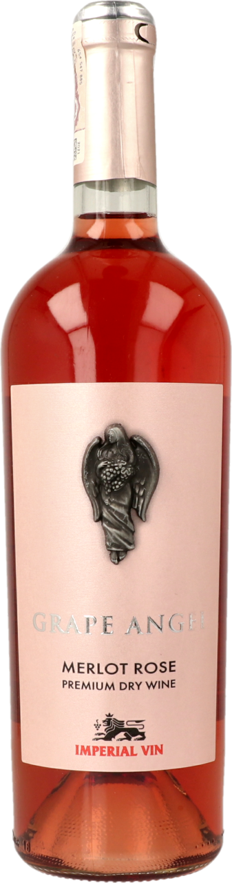 GRAPE ANGEL, wino różowe, wytrawne, Merlot, 0,75 l | Drogeria Rossmann.pl