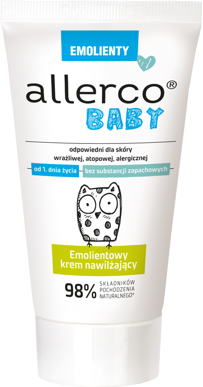 ALLERCO, , krem, emolientowy, nawilżający, od 1. dnia życia, 75 ml ...