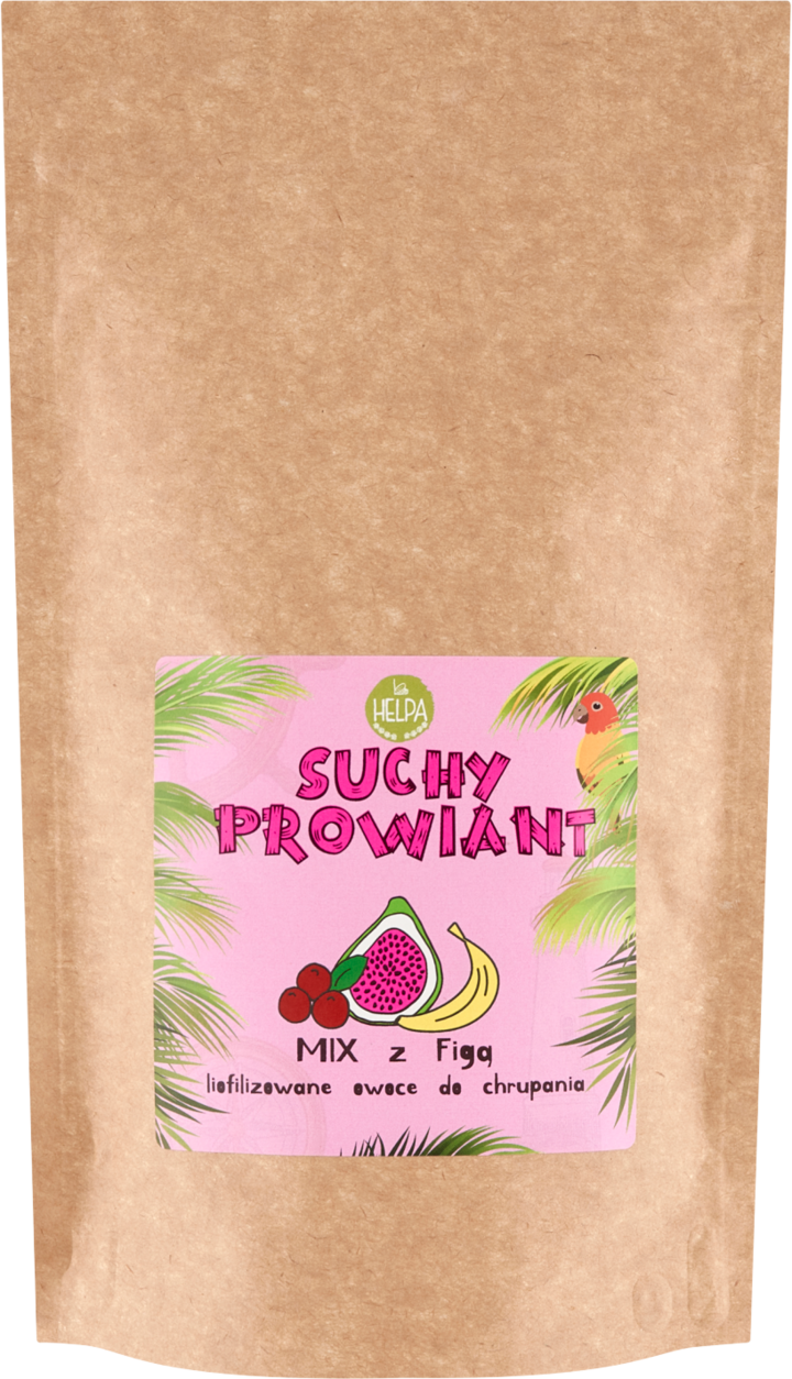 HELPA, Suchy Prowiant , owoce liofilizowane, mix z figą, 20 g ...