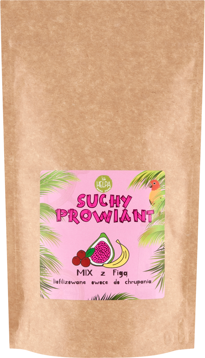 HELPA, Suchy Prowiant , owoce liofilizowane, mix z figą, 20 g ...