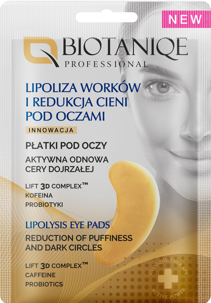 BIOTANIQE, Professional , płatki pod oczy, lipoliza worków i redukcja ...