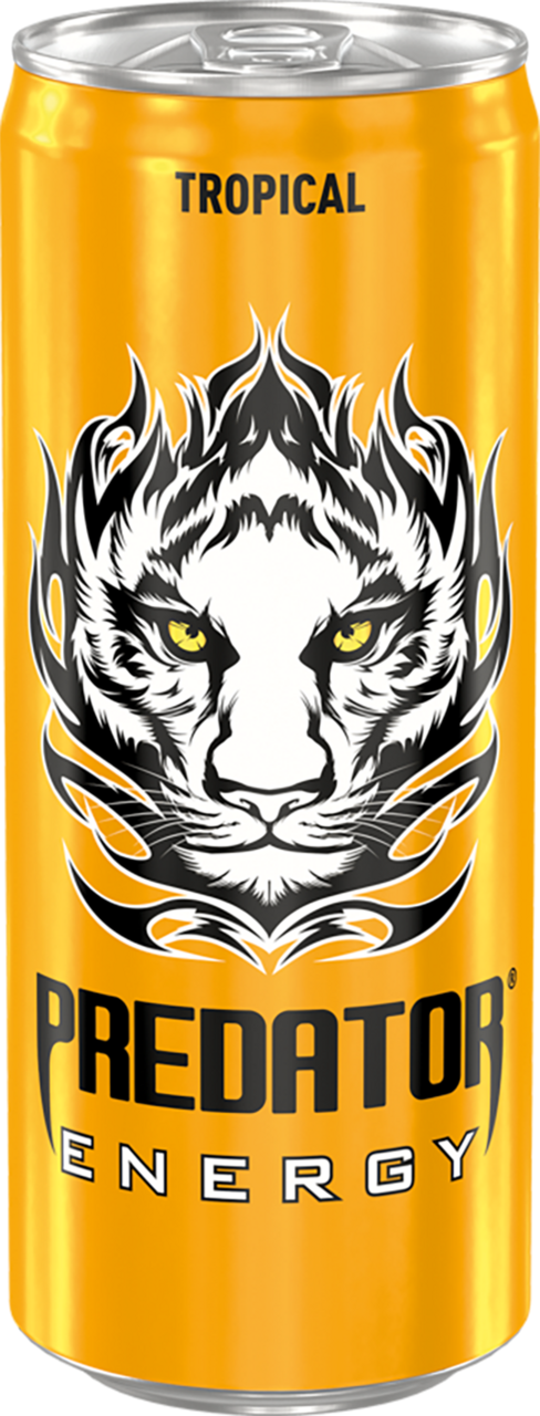 PREDATOR, , napój energetyczny o smaku tropikalnym, 250 ml | Drogeria ...