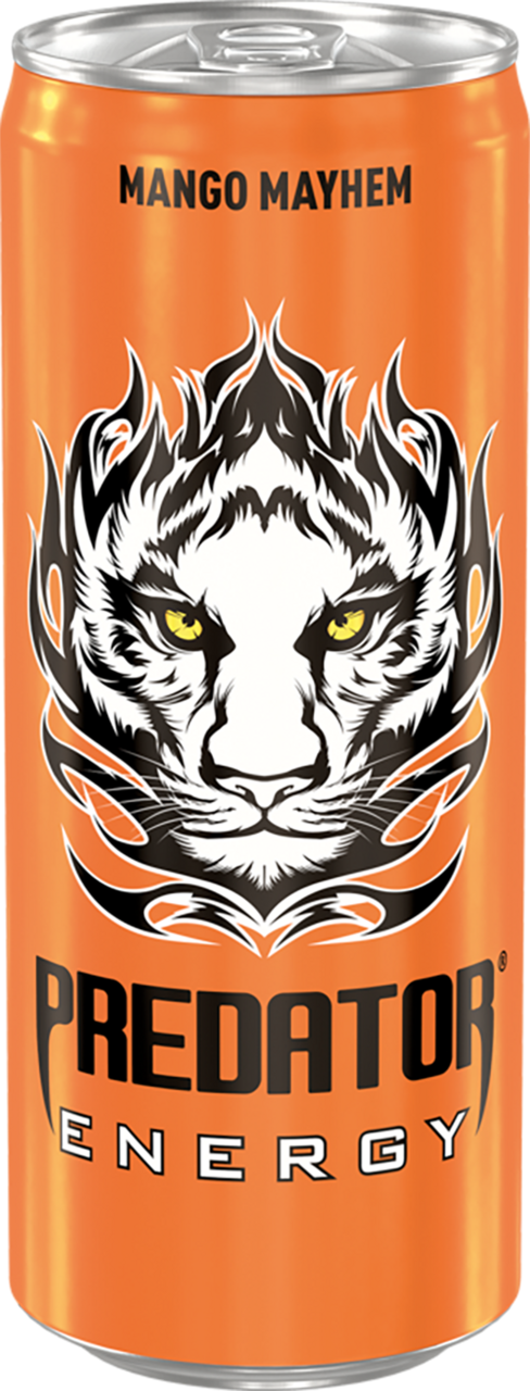 PREDATOR, Energy, napój energetyczny o smaku mango, 250 ml | Drogeria ...