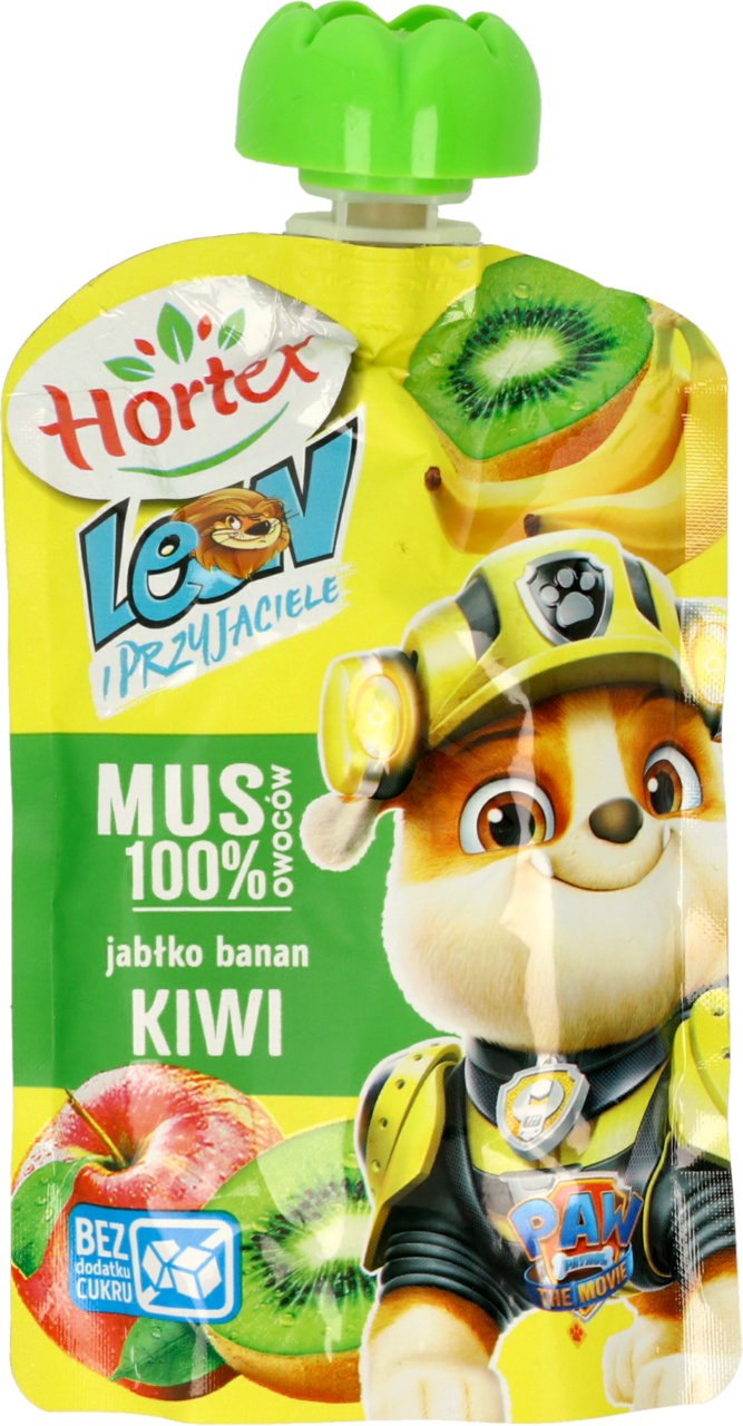 HORTEX LEON, , mus w tubce, owocowy, jabłko, banan, kiwi, 100 g | Drogeria Rossmann.pl