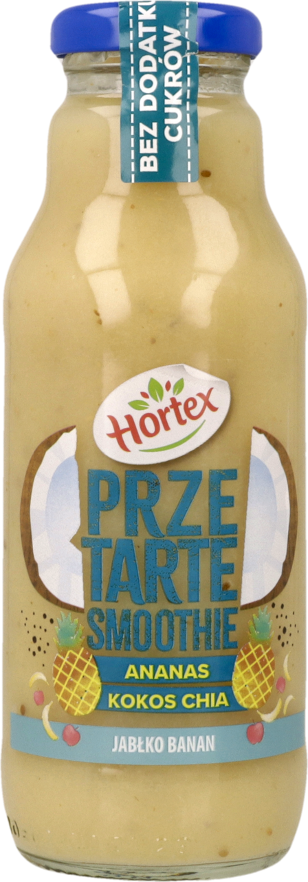 HORTEX, Przetarte , smoothie, ananas, banan, jabłko, kokos, cytryna ...