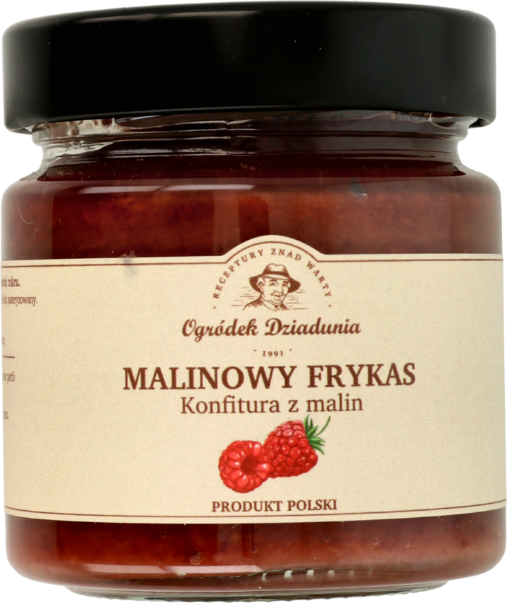 OGR DEK DZIADUNIA Malinowy Frykas Konfitura Z Malin 210 G