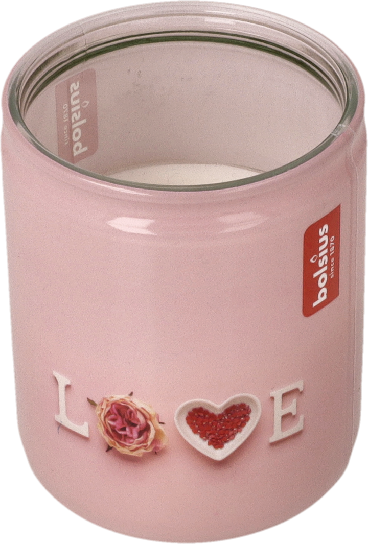 BOLSIUS, świeca zapachowa w szkle, Love, 1 szt. | Drogeria Rossmann.pl