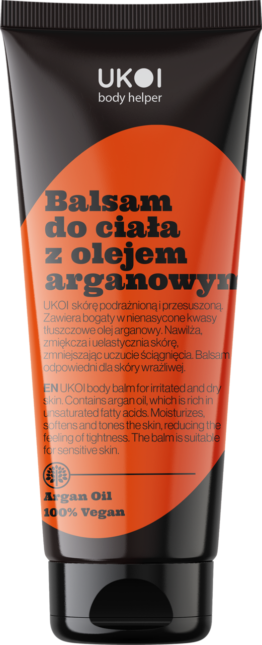 UKOI, , balsam do ciała z olejem arganowym, 200 ml | Drogeria Rossmann.pl