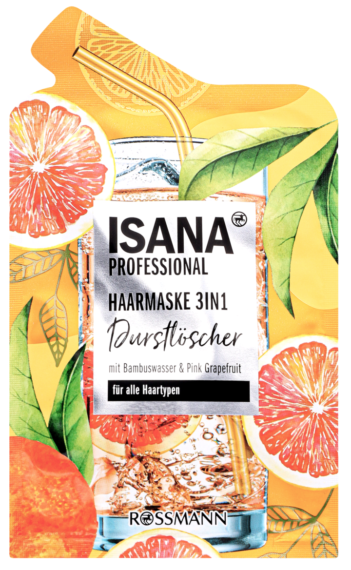 ISANA PROFESSIONAL, maska do włosów, 3w1, 20 ml | Drogeria Rossmann.pl