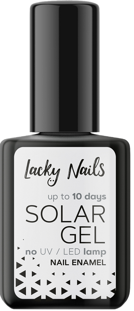 LACKY NAILS, Solar Gel , lakier do paznokci, nr 01 Snowwhite, 10 ml ...