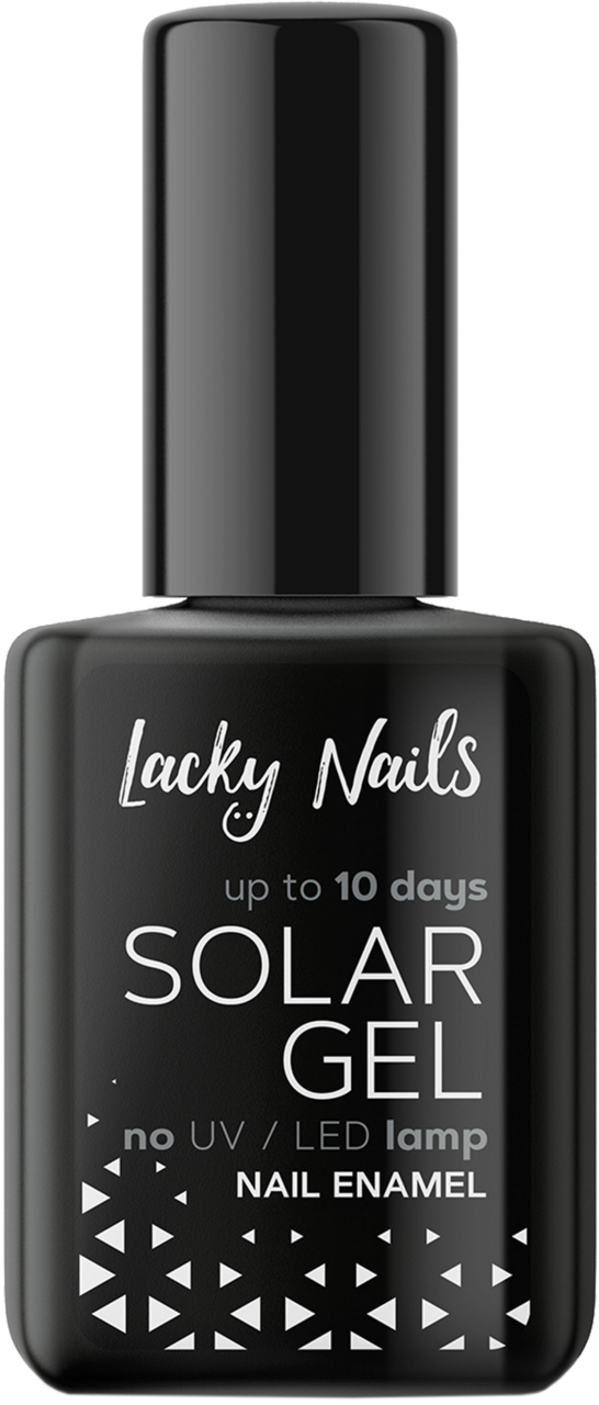 LACKY NAILS, Solar Gel , lakier do paznokci, nr 15 Onyx, 10 ml ...