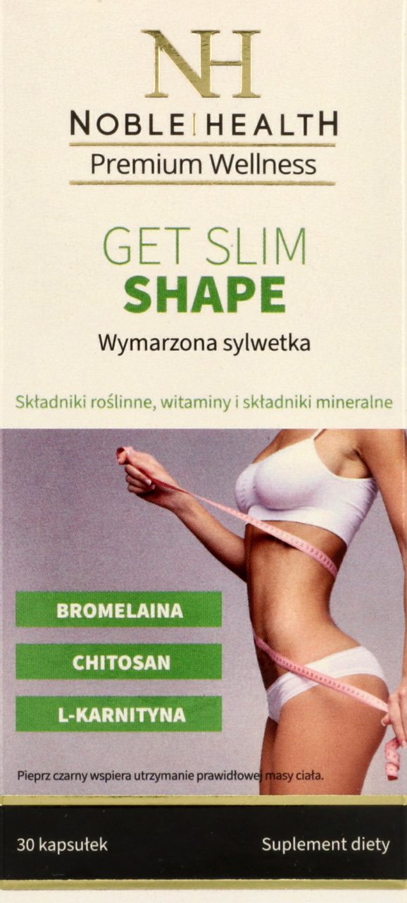 NOBLE HEALTH, suplement diety Get Slim Shape, 30 szt. | Drogeria Rossmann.pl