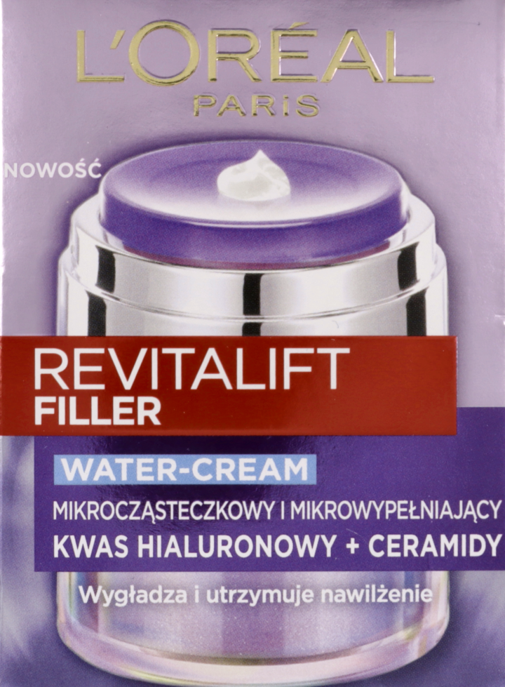 L'ORÉAL PARIS, Revitalift Filler, krem do twarzy, ujędrniający, 50 ml | Drogeria Rossmann.pl