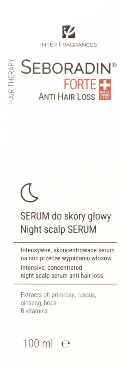 SEBORADIN, , serum do skóry głowy, na noc, Anti Hair Loss, 100 ml ...