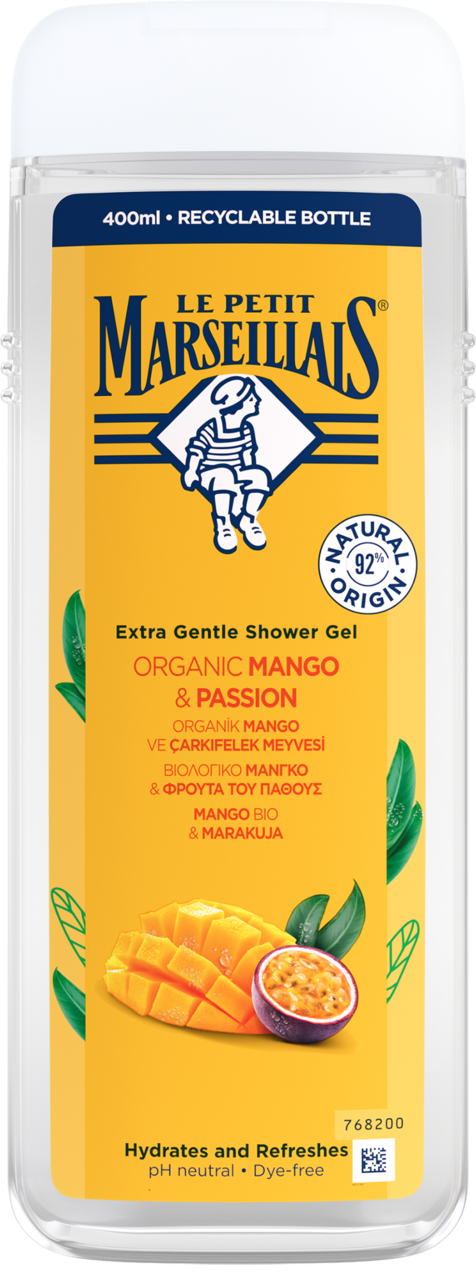 LE PETIT MARSEILLAIS, żel pod prysznic, Mango i Marakuja, 400 ml ...