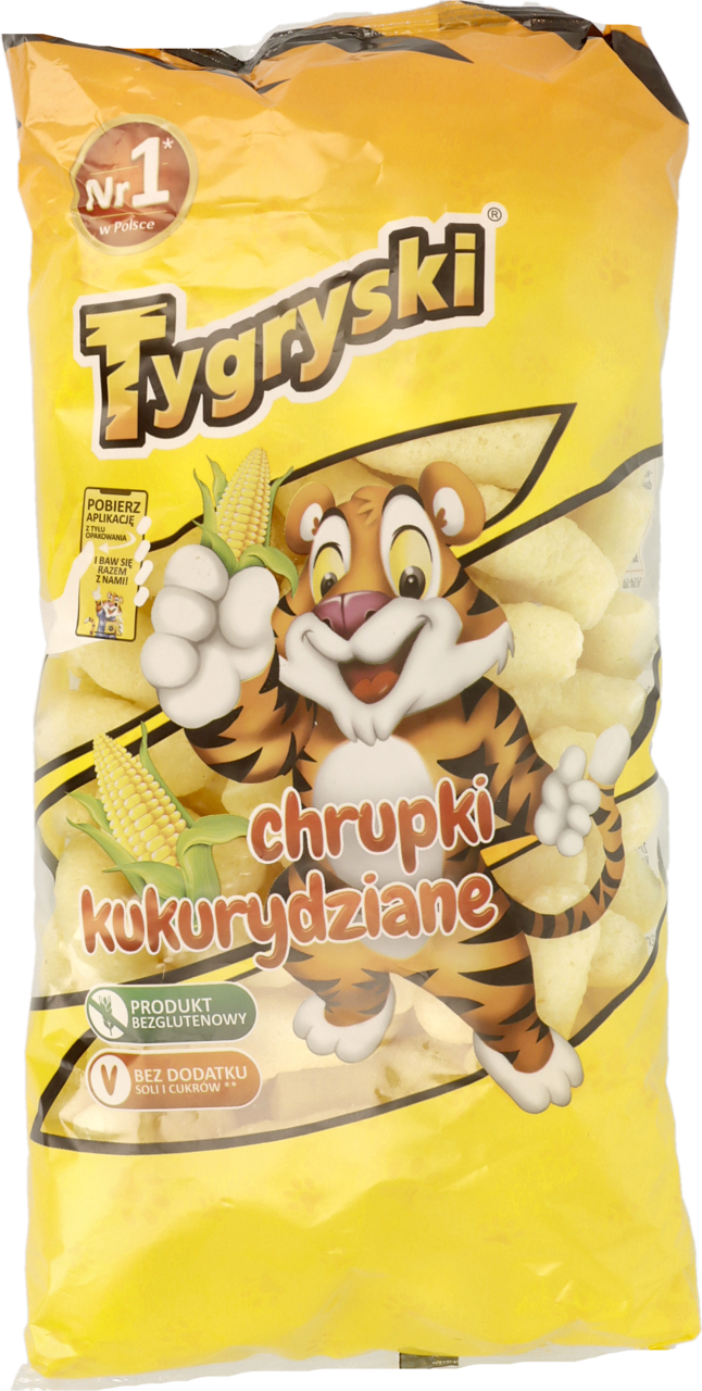 TYGRYSKI, chrupki kukurydziane, 60 g | Drogeria Rossmann.pl