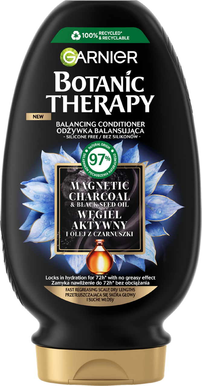 GARNIER BOTANIC THERAPY, odżywka do włosów, balansująca, Węgiel Aktywny ...