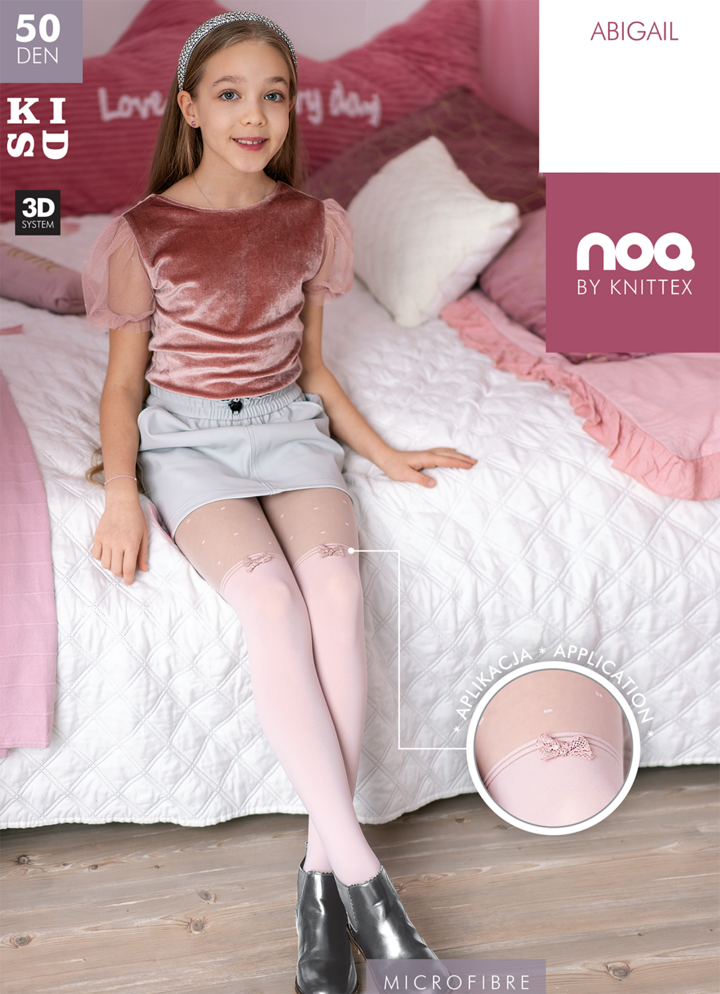 KNITTEX, rajstopy Abigeil białe, 116-122, 1 szt. | Drogeria Rossmann.pl