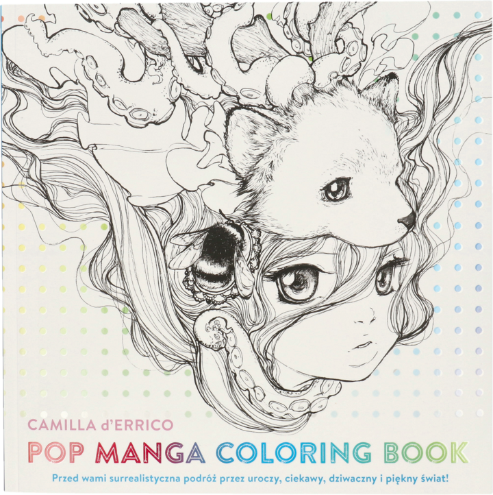 FOKSAL, Camilla d'Errico , Pop Manga Coloring Book, 1 szt. | Drogeria ...