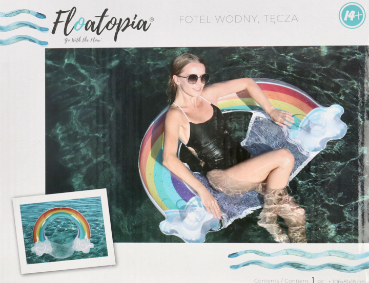 FLOATOPIA, , fotel wodny tęcza, 1 szt. | Drogeria Rossmann.pl