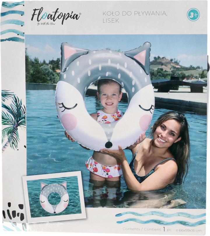FLOATOPIA, , koło dmuchane, lisek, 1 szt. | Drogeria Rossmann.pl