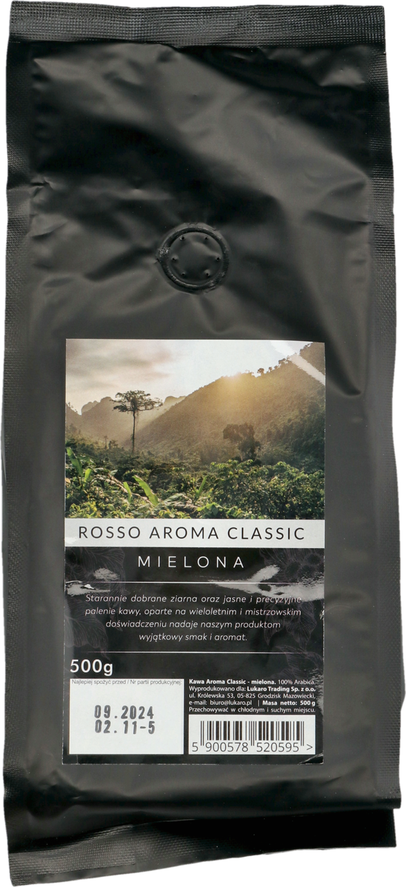COFFEE TIME BY ROSSO, kawa mielona, Rosso Aroma Classic, 500 g ...