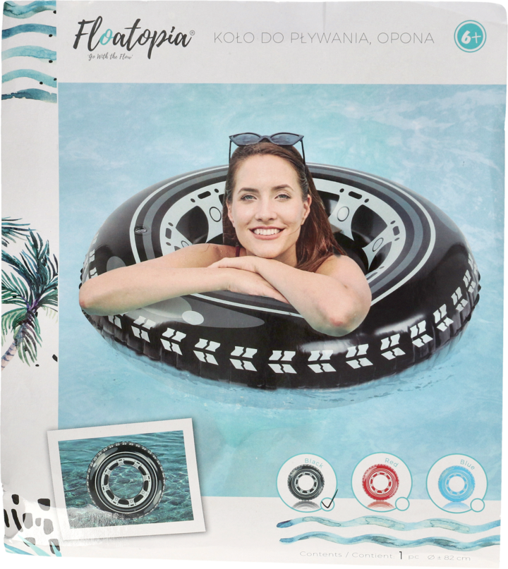 FLOATOPIA, , koło do pływania, opona, 1 szt. | Drogeria Rossmann.pl