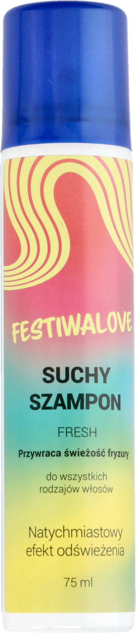 FESTIWALOVE, , suchy szampon do włosów, przywracający świeżość, Fresh ...