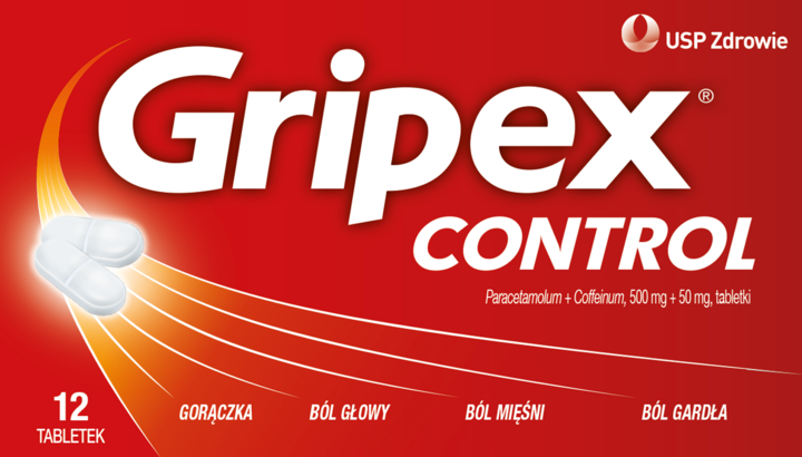 GRIPEX, Control , tabletki przeciwbólowe, lek OTC, 12 szt. | Drogeria ...