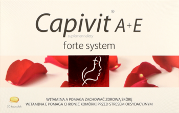 CAPIVIT, suplement diety, zdrowa i piękna skóra, A+E, 30 szt ...