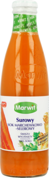 MARWIT, sok marchewkowo - selerowy, 250 ml | Drogeria Rossmann.pl