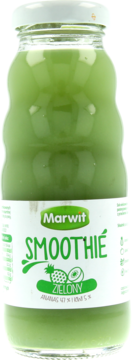 MARWIT, sok wieloowocowy z musem owocowym, zielony, 200 ml | Drogeria ...