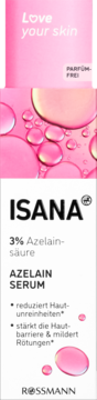 ISANA, Love Your Skin , serum do twarzy z Kwasem Azelainowym, 30 ml ...