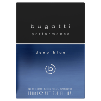 BUGATTI, Performance Deep Blue, woda toaletowa dla mężczyzn, 100 ml ...