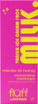 FLUFF, Julia Żugaj , mleczko do twarzy z ekstraktem z wanilii i wodą ...