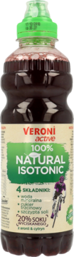 VERONI ACTIVE, napój izotoniczny niegazowany aroniowo-cytrynowy, 100% ...