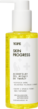 YOPE, Skin Progress , żel myjący do twarzy acidofilny, 150 ml ...