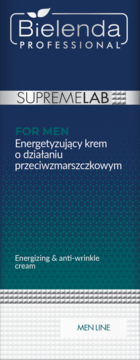 BIELENDA PROFESSIONAL, SupremeLab For Men, energetyzujący krem przeciwzmarszczkowy, 50 ml ...