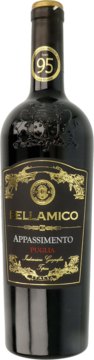 BELLAMICO, Włochy , wino czerwone, wytrawne, Appassimento Puglia, 0,75 ...