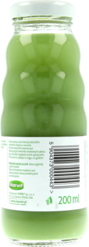 MARWIT, sok wieloowocowy z musem owocowym, zielony, 200 ml | Drogeria ...