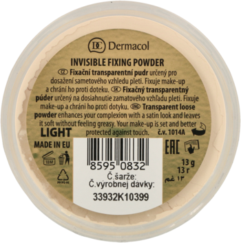 DERMACOL, sypki puder transparentny Light, 13 g | Drogeria Rossmann.pl