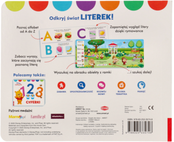 AMEET, , książeczka dla dzieci, ABC Literki, 1 szt. | Drogeria Rossmann.pl