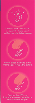 WOMANIZER, stymulator intymny mini 2, Black, 1 szt. | Drogeria Rossmann.pl
