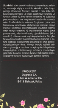 REGITAL, Forte , tabletki, Zdrowe włosy i paznokcie, suplement diety ...