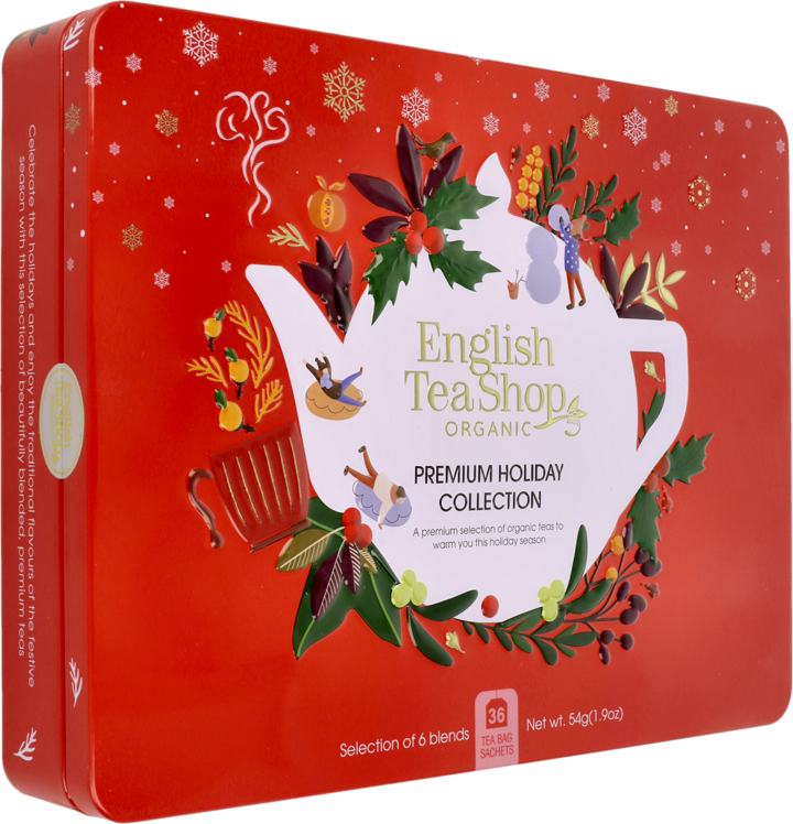 ENGLISH TEA SHOP, , herbata świąteczna, w puszce,, 36 szt. | Drogeria ...